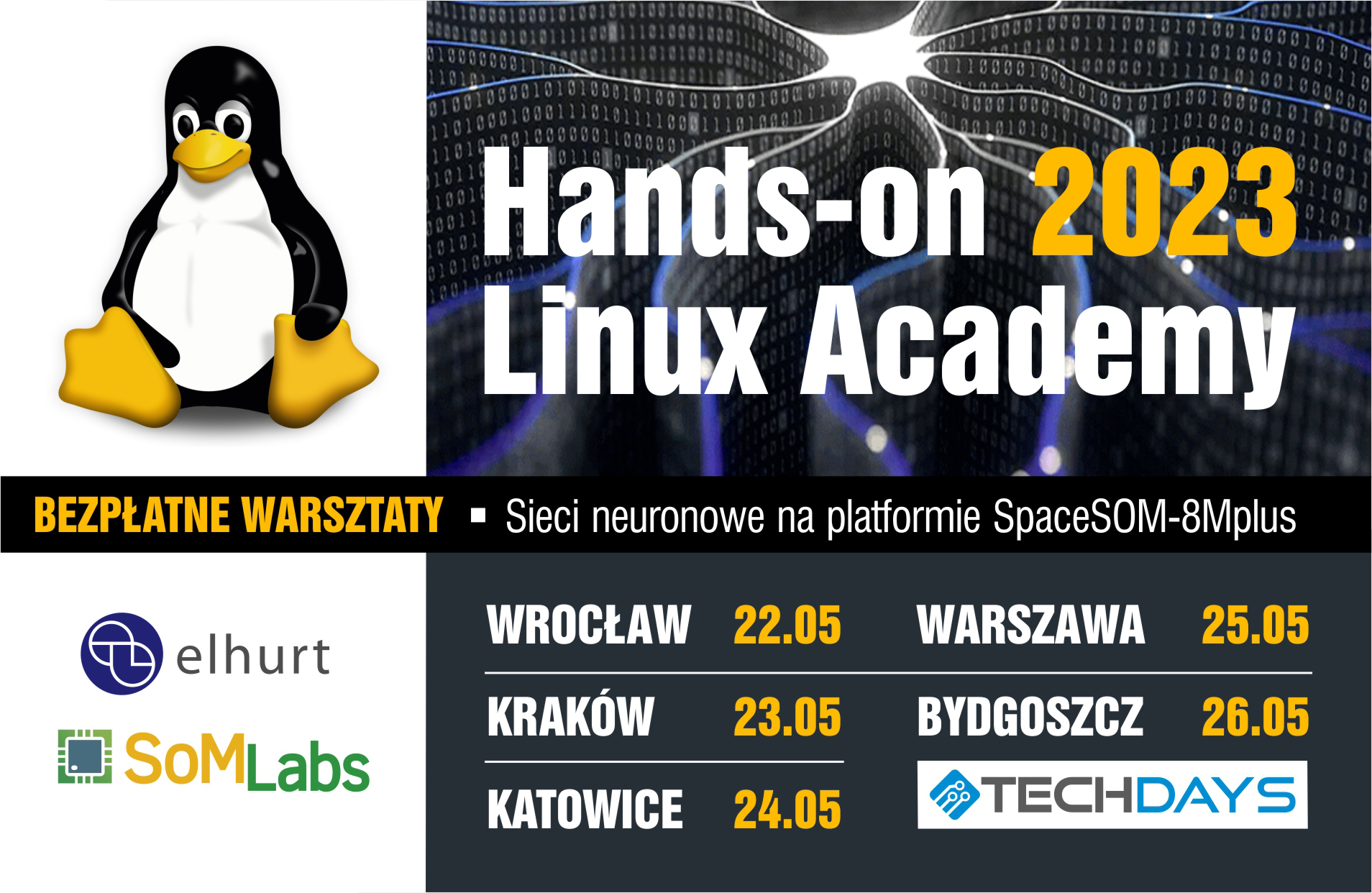 Hands-on Linux Academy 2023 - Sieci neuronowe na platformie SpaceSOM ...