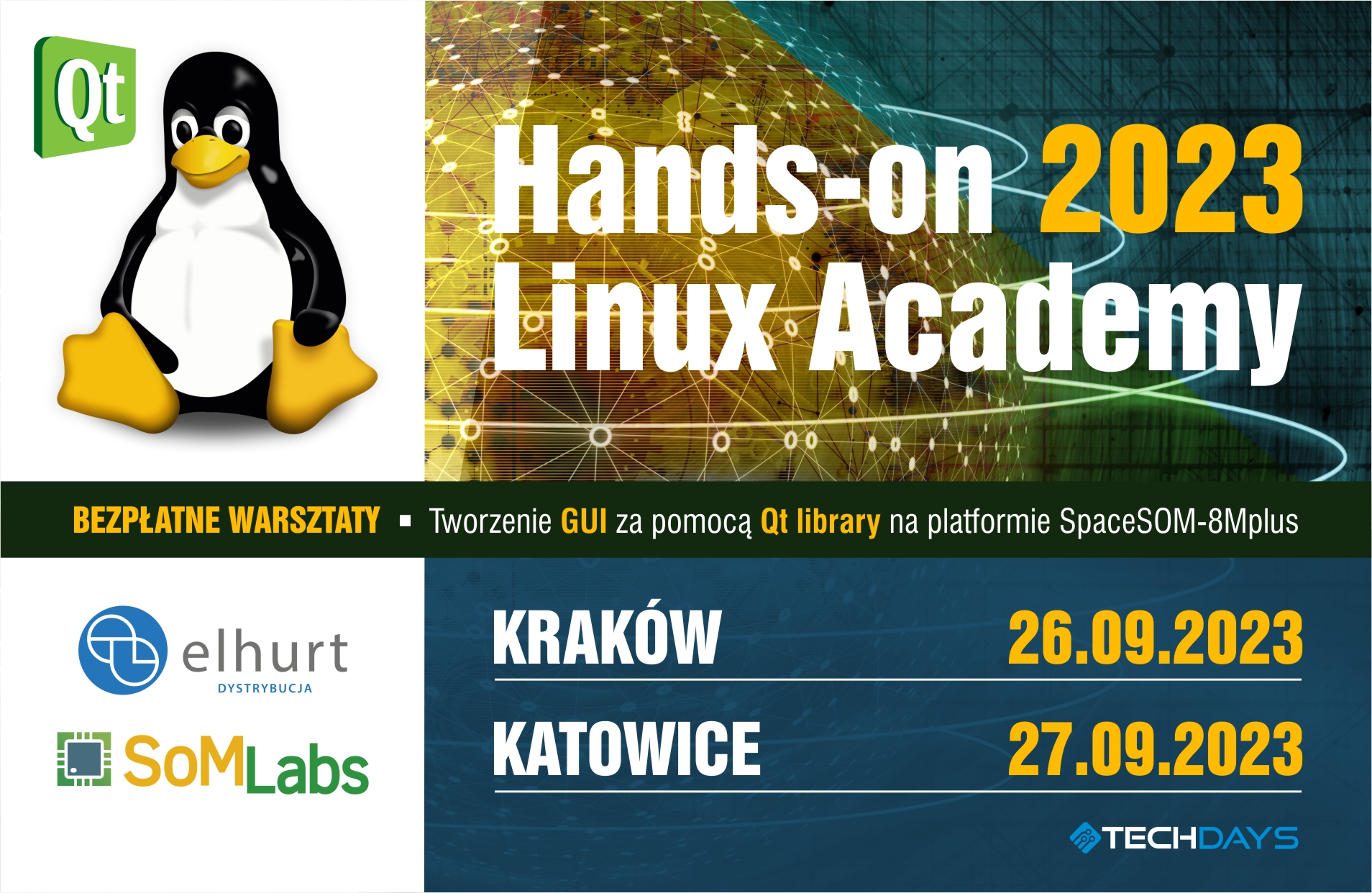 BEZPŁATNE WARSZTATY: Hands-on Linux Academy 2023 - Tworzenie GUI za ...